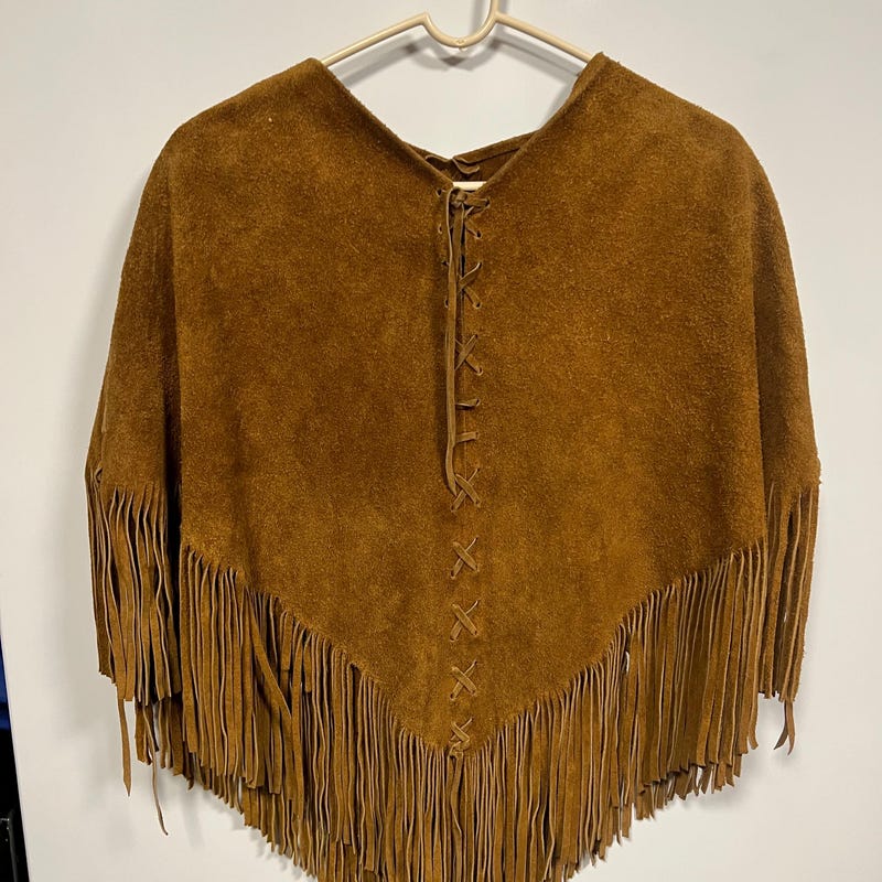Western Poncho - Etsy