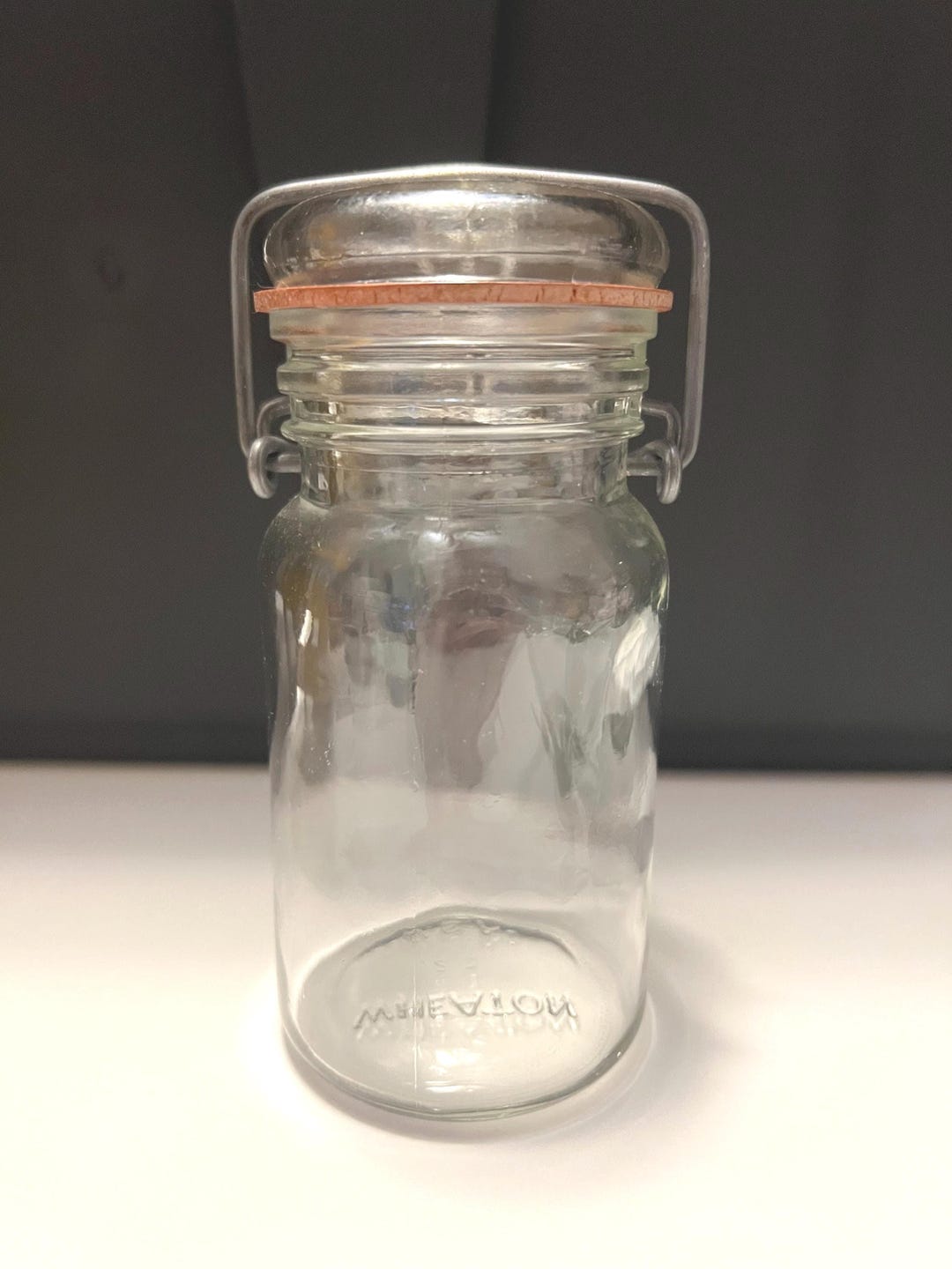 Vintage Wheaton Jar With Wire Bale Lid. Very Good Condition. Gasket is ...