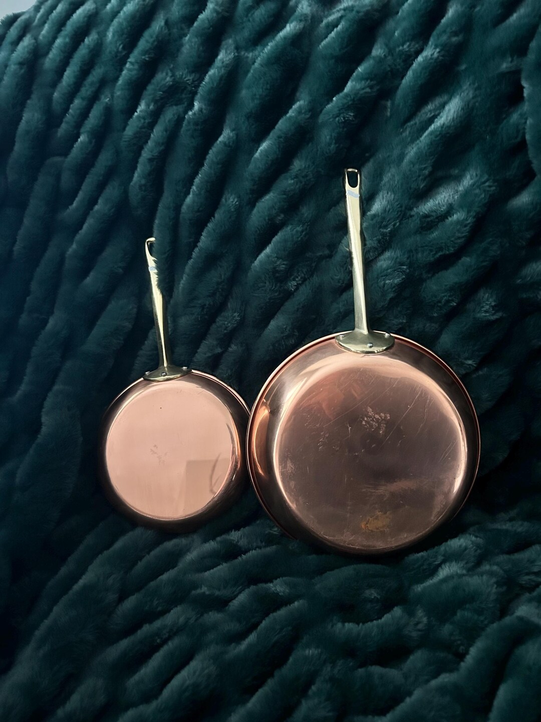 Copper Cookware Pans Made in Korea - Set of 2 - Etsy