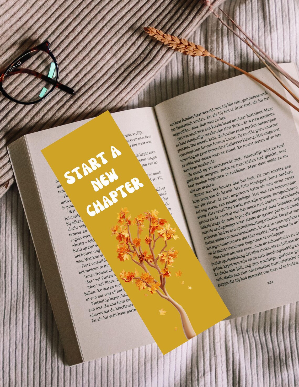 Fall Weather Cozy Printable Bookmarks, Gift for Book Lovers, Book Club ...