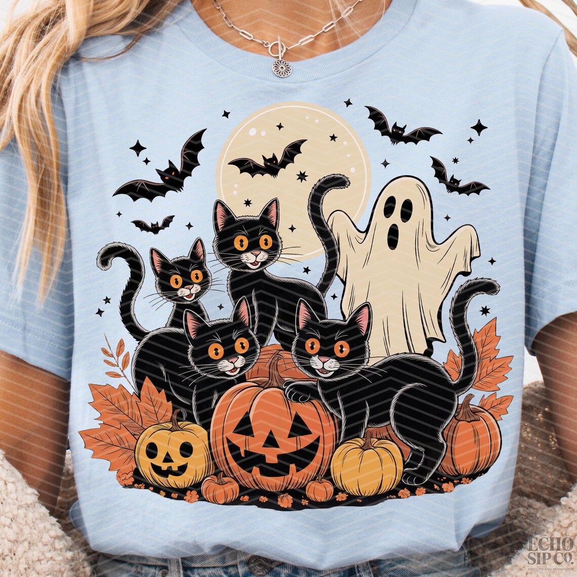 Black Cat Pumpkin Png, Funny Halloween Png, Halloween Cat Png, Ghost ...