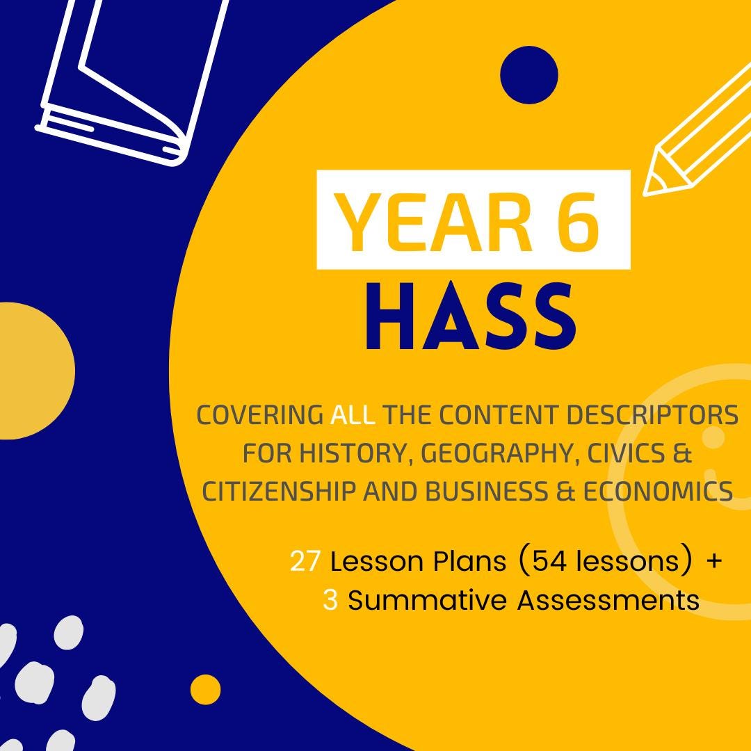 FULL HASS Curriculum: 27 Lesson Plans 54 Hands-on Lessons 3 Summative ...