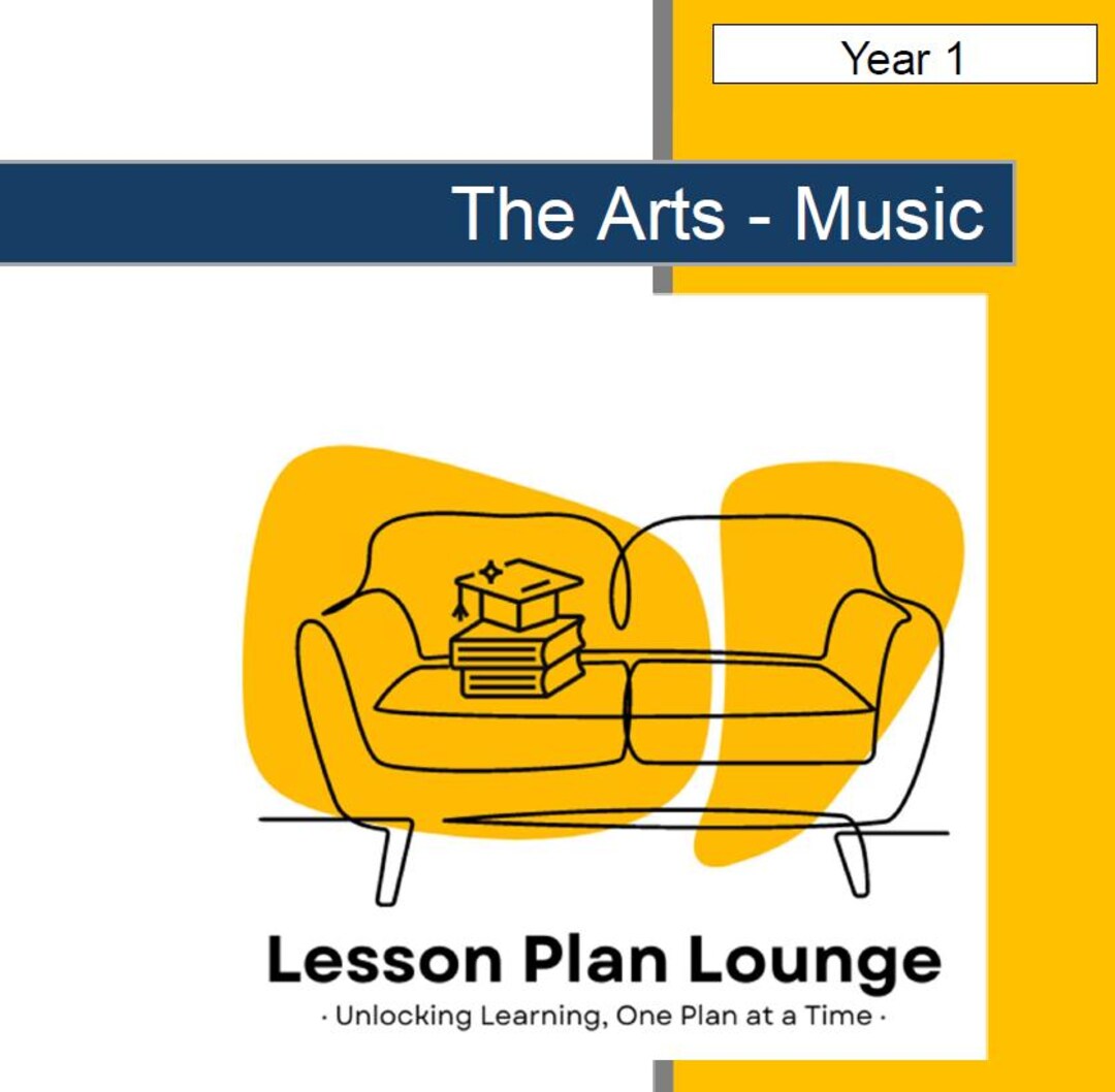 The Arts - MUSIC: 12 Lesson Plans + 1 Summative Assessment (year 1) - Etsy