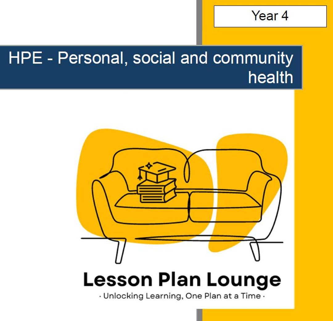 HPE - Personal, Social and Community Health: 22 Lesson Plans + 1 ...