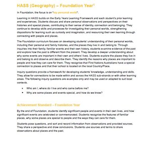 HASS - Geography: 16 Lesson Plans + 2 Summative Assessments ...