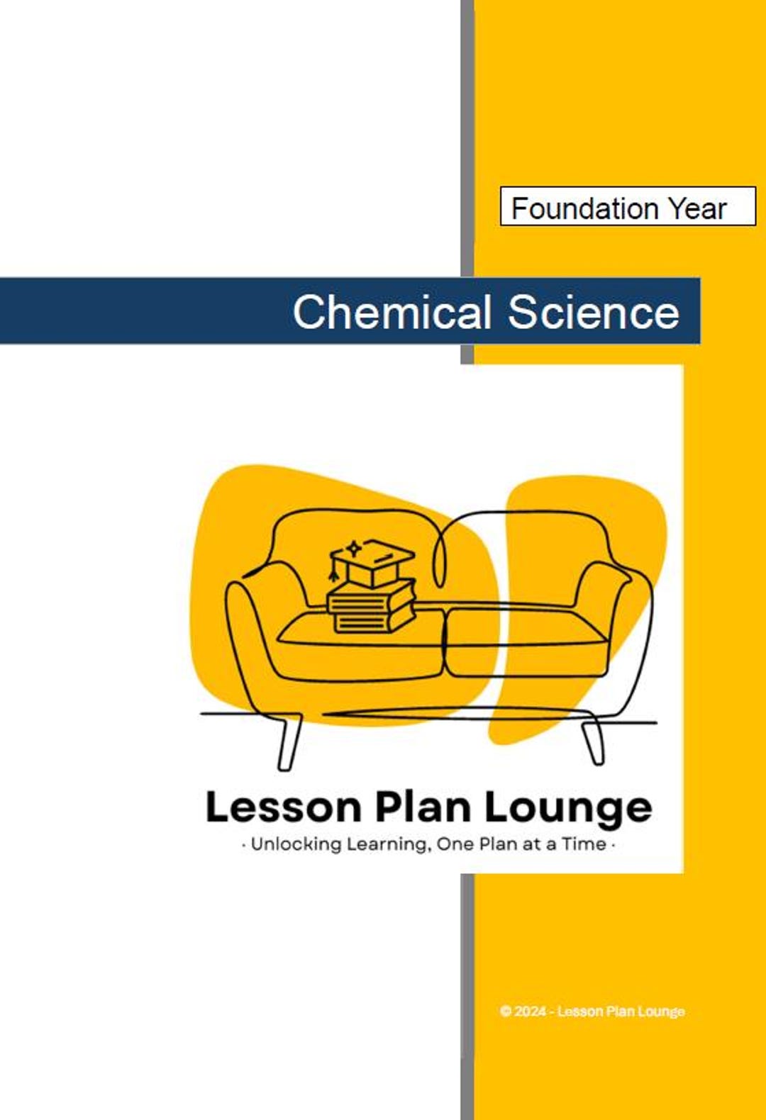 Chemical Science: 12 Lesson Plans + Summative Assessment - (foundation ...