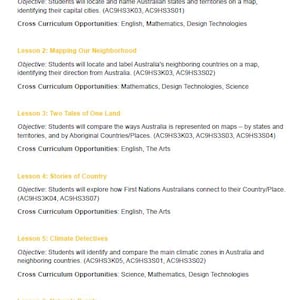 FULL HASS/ HSIE Curriculum - 31 Lesson Plans, 3 Summative Assessments ...