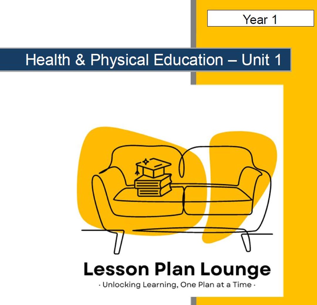 HPE (health and Physical Education) - Unit 1: 30 Lesson Plans + 1 ...