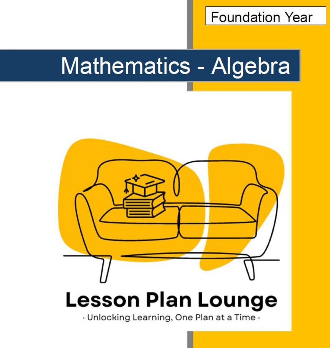 Mathematics - ALGEBRA: 12 Lesson Plans + 1 Summative Assessment ...