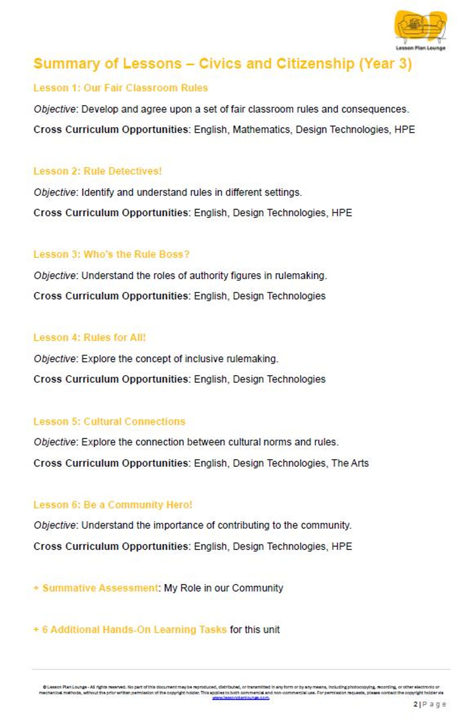 FULL HASS/ HSIE Curriculum - 31 Lesson Plans, 3 Summative Assessments ...