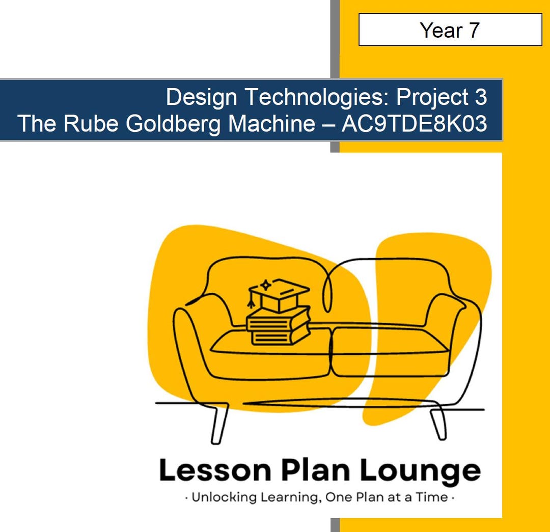 Design Technologies – Project 3 the Rube Goldberg Machine AC9TDE8K03: 9 ...