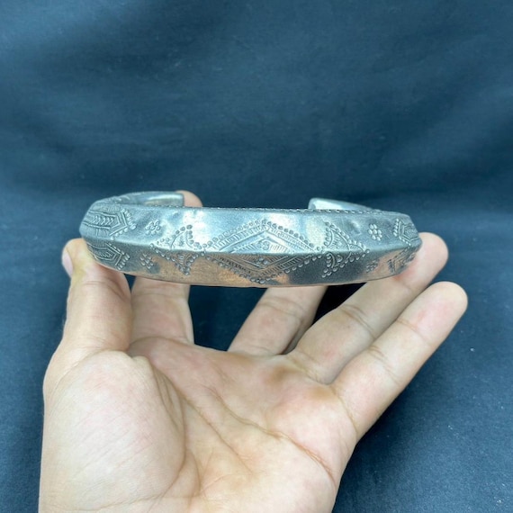 Antique silver bracelet, beautiful pattern, rare, bea… - Gem