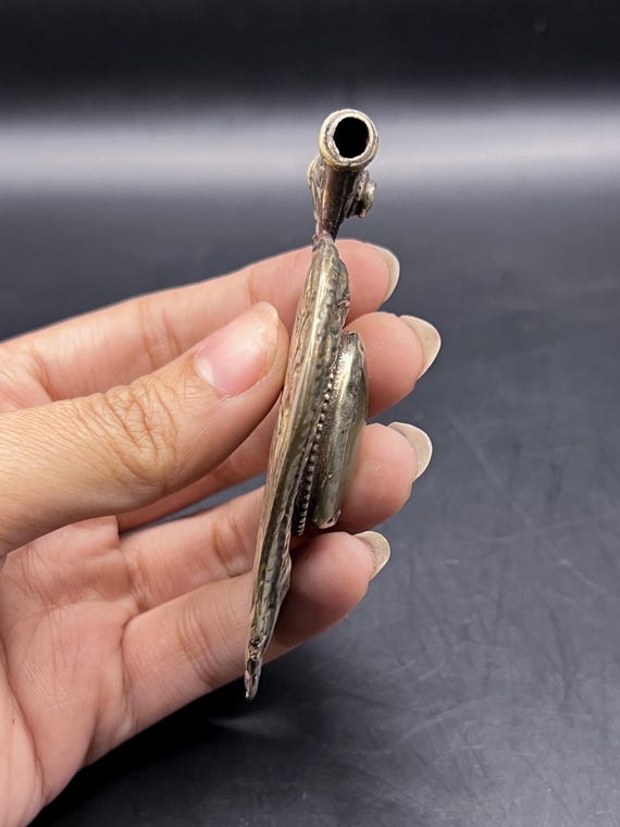 Antique Ancient Near Eastern Roman fish Pendant with … - Gem