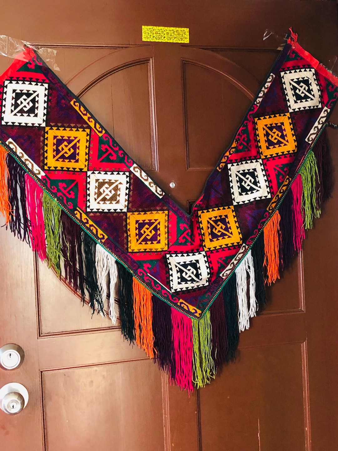 Tribal Embroidery Design , Tribal Textile , Bed Throw, Embroiderd Boho ...