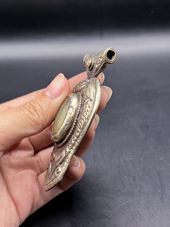 Antique Ancient Near Eastern Roman fish Pendant with … - Gem