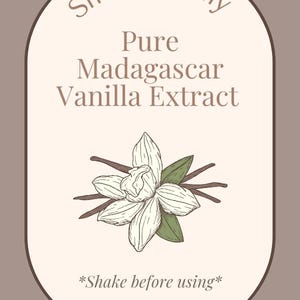 Handmade Vanilla Label - Etsy