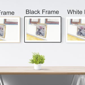 Watercolor Print - Silver Swagger - (horizontal) Wall Art | Art Prints ...