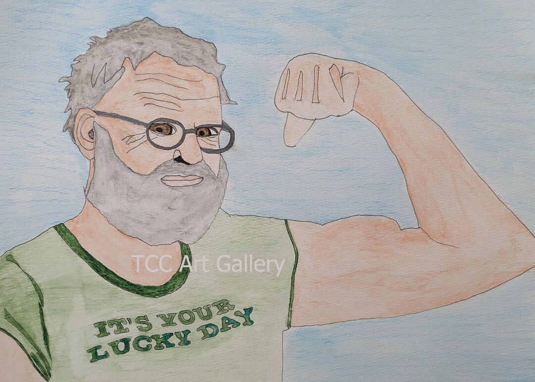 Watercolor Print - Silver Swagger - (horizontal) Wall Art | Art Prints ...