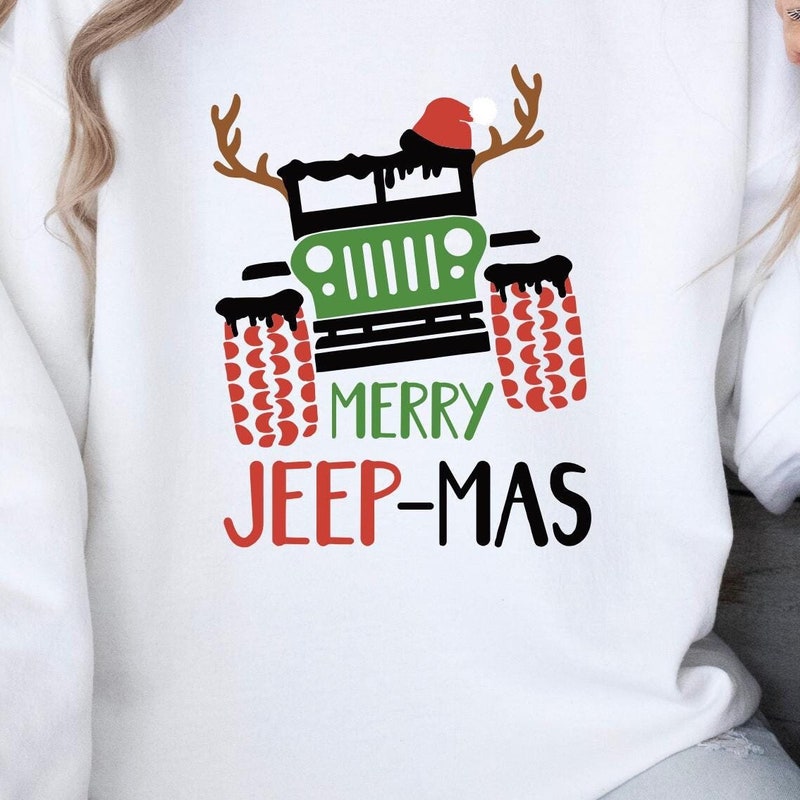 Jeep Christmas Shirt - Etsy