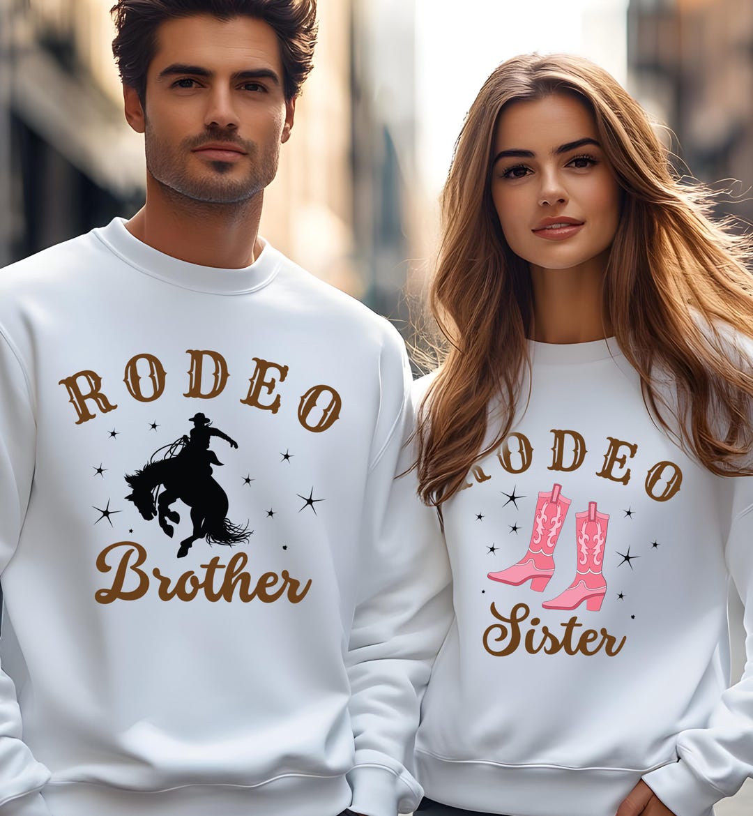 Rustic Rodeo-themed Family Outfit,rodeo Family Shirt, Matching Western ...