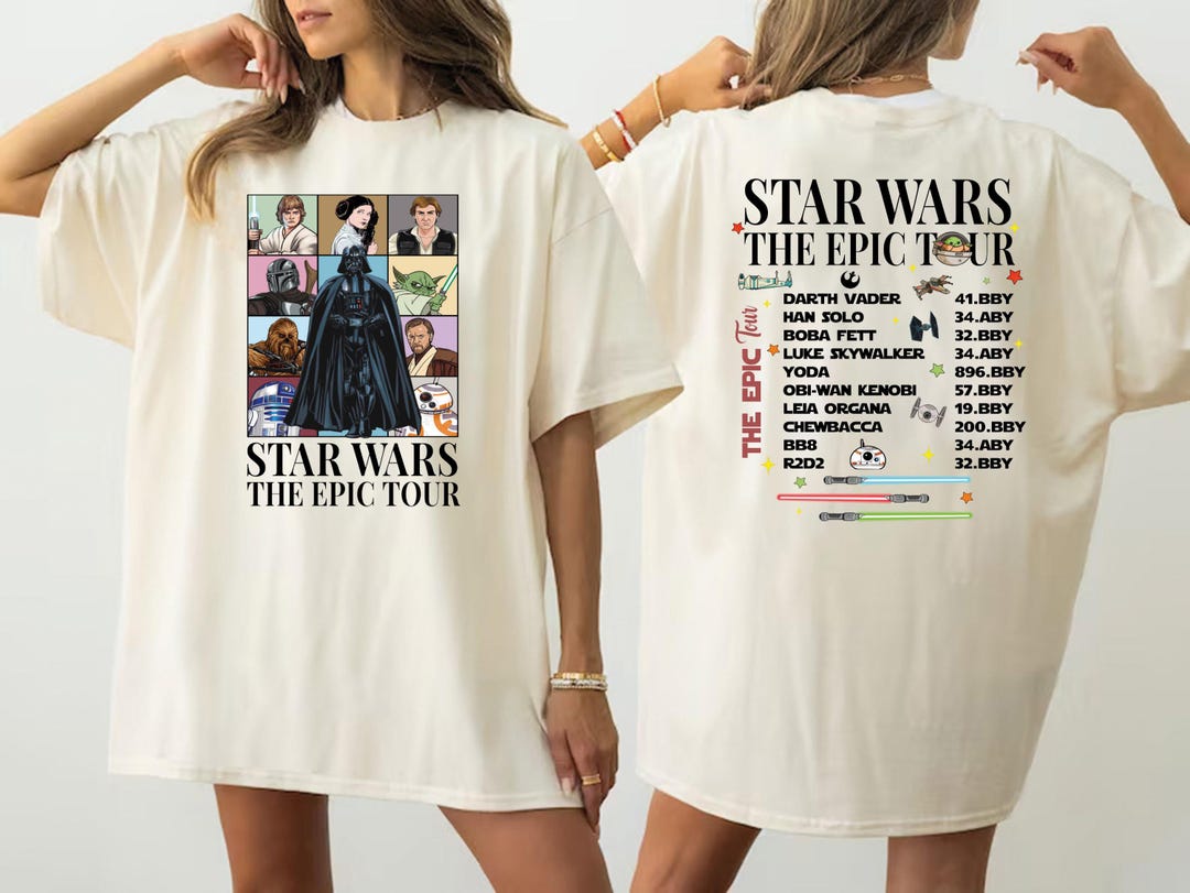Disney Epic Tour Shirt, Disneyland Trip Shirts, Star Wars Epic Tour ...