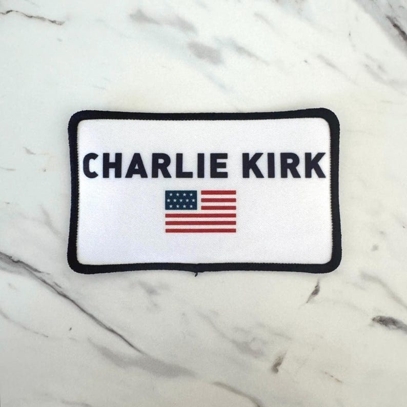 Charlie Kirk Patches | Iron on Patch | Bundle | This is the Turning ...