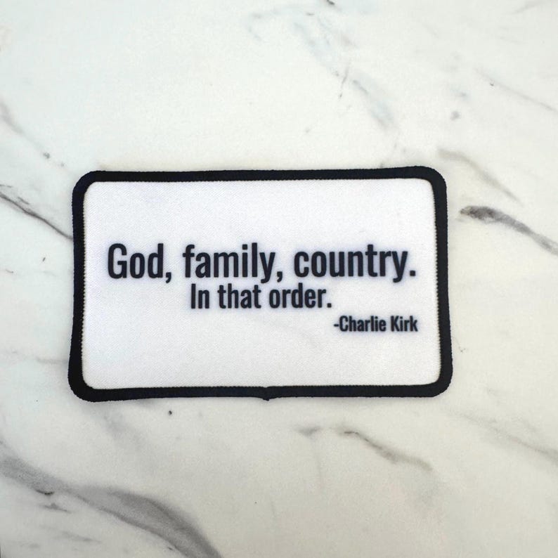 Charlie Kirk Patches | Iron on Patch | Bundle | This is the Turning ...