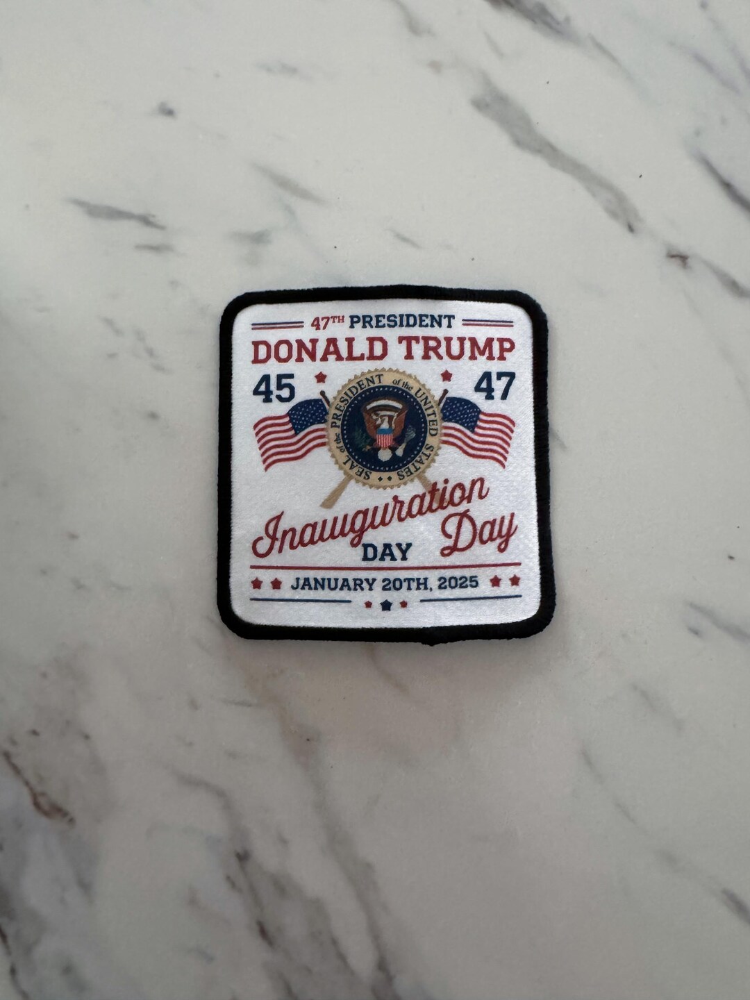 Inauguration Day | Iron on Patch | Inauguration ‘25 | MAGA ...