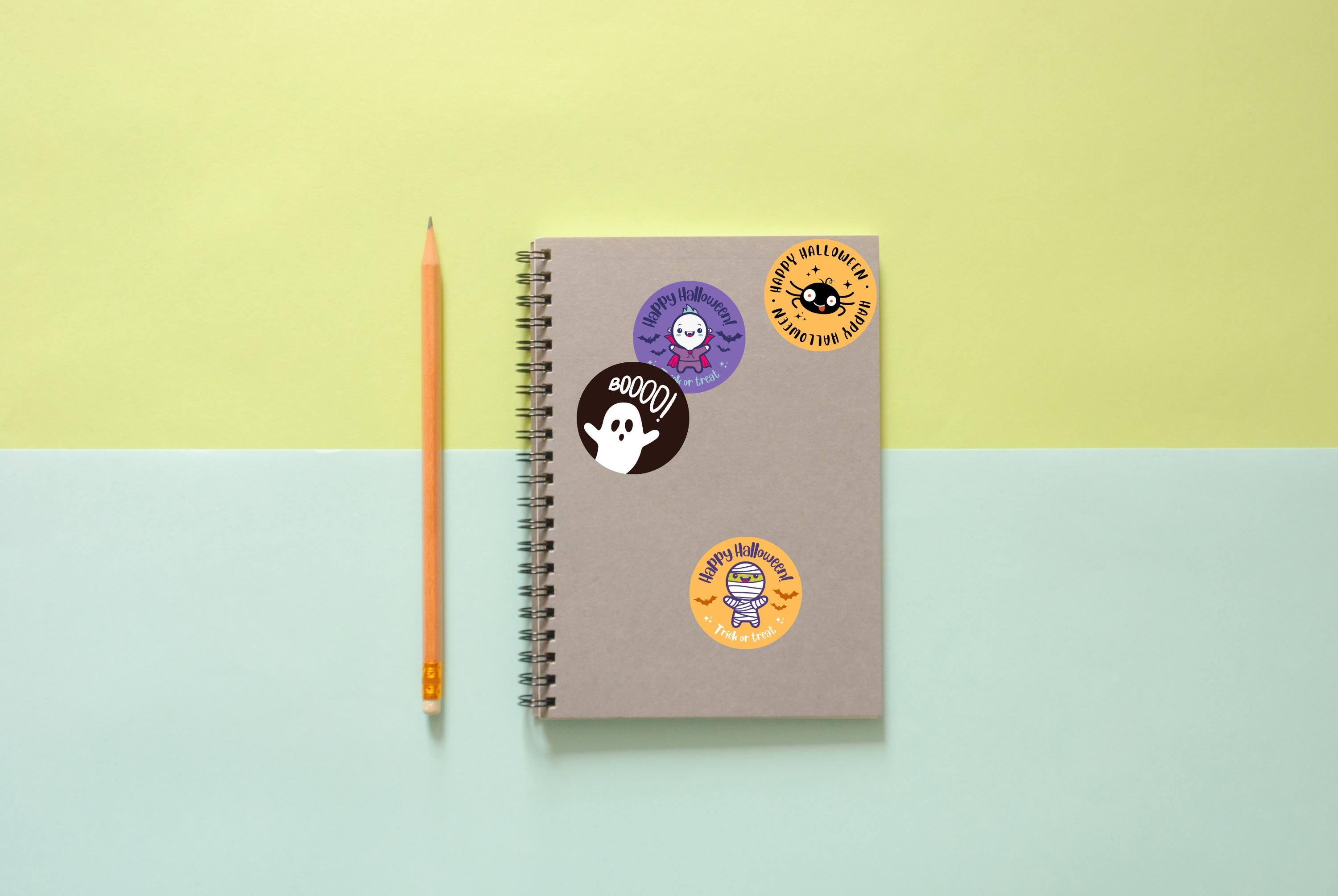 Halloween Sticker Pack Printable Stickers Digital Download Spooky Fun ...