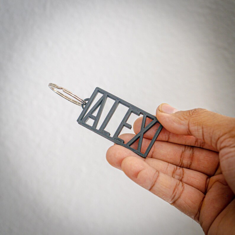 Customized Name Keychain | Custom Keychain | Keychains | Name Keychain ...