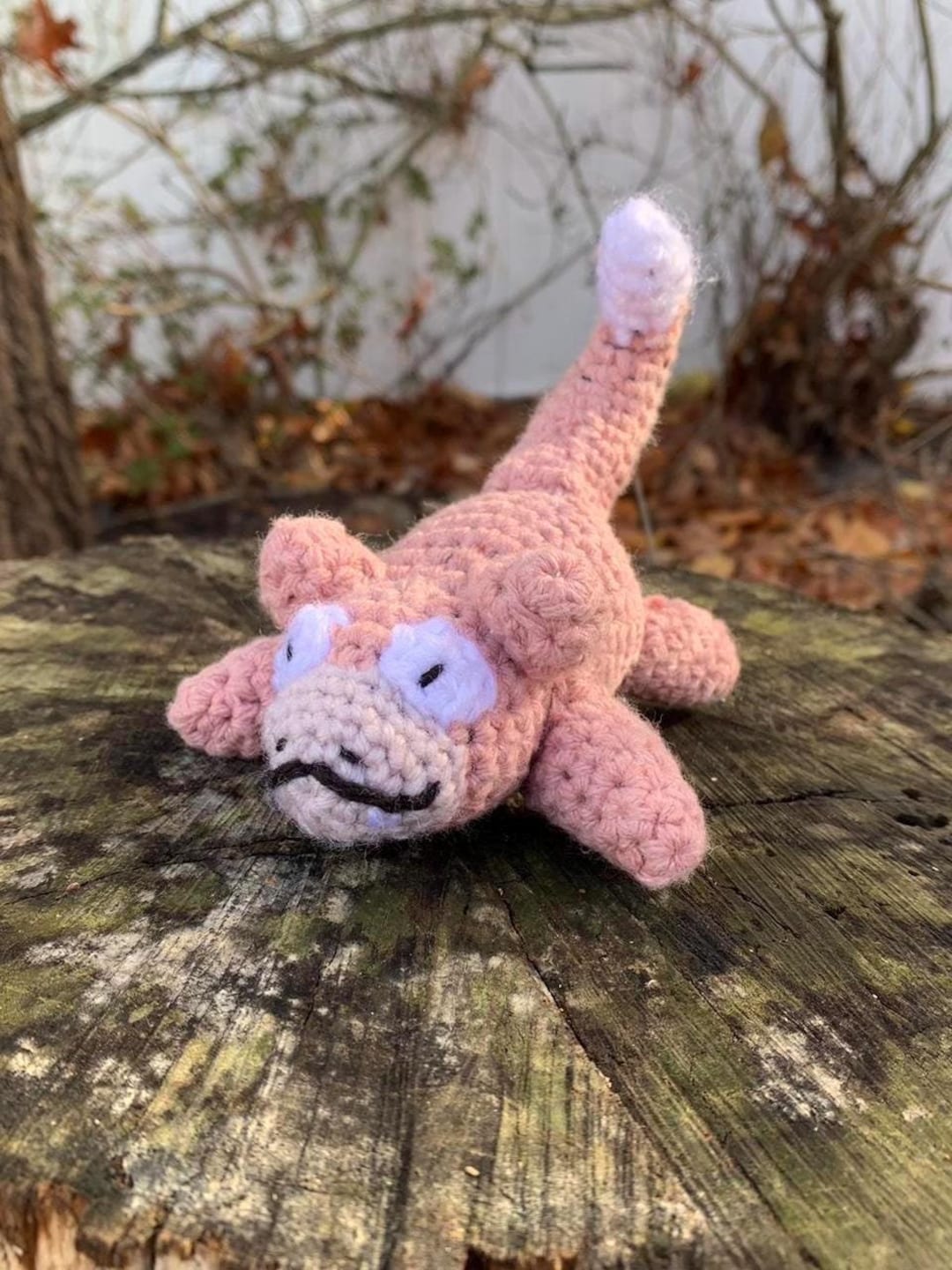 Slowpoke Crochet Amigurumi Pokemon Plush - Etsy