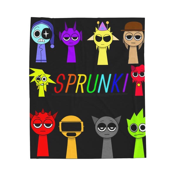 Sprunki Incredibox Plush - Etsy