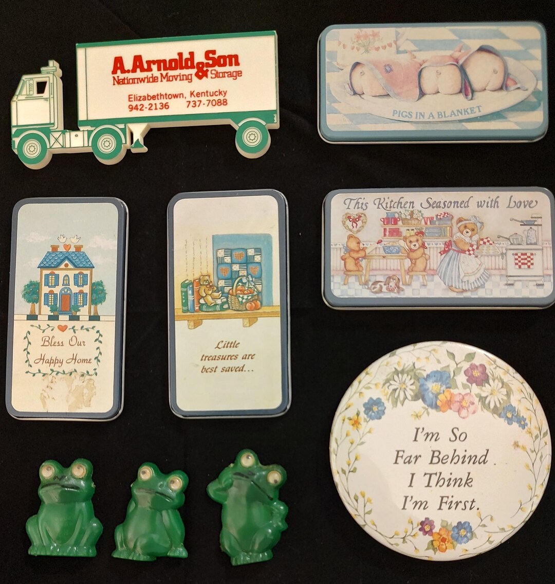 Vintage 1990s Refrigerator Magnet Group - Etsy