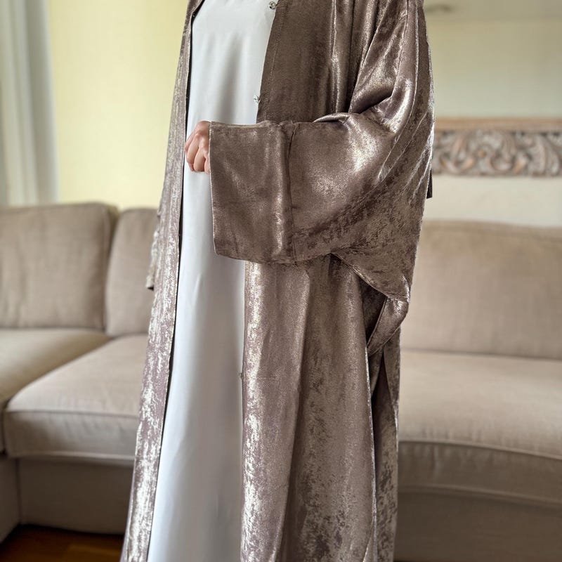 Gold Embellished Abayas - Etsy
