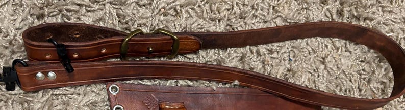 Leather Hunting Rifle Sling - Etsy