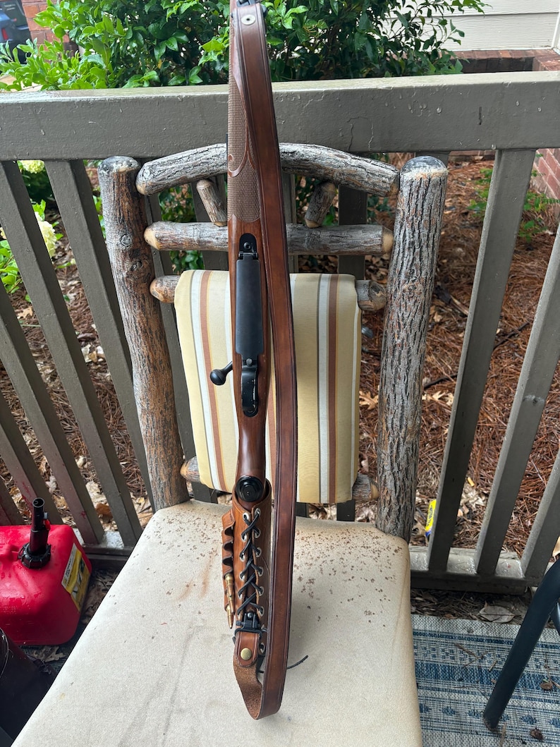 Leather Hunting Rifle Sling - Etsy