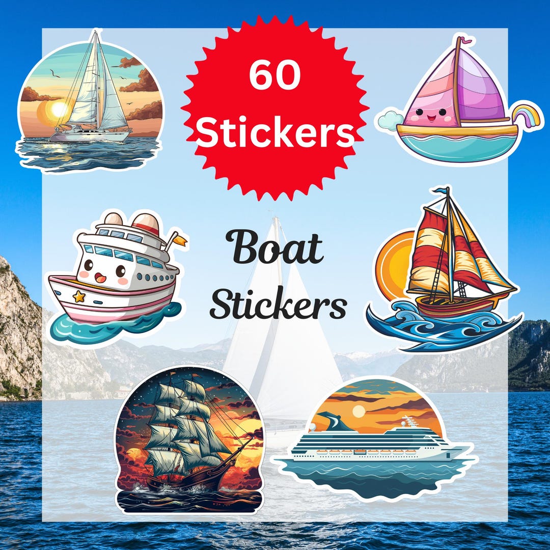 Boat Sticker,pontoon Boat Stickers,personalized Boat Stickers,boat ...