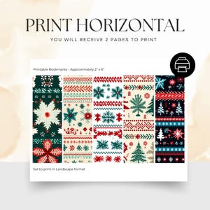 Bookmarks Book Lover Gifts, Instant Digital Download Print and Cut, DIY ...