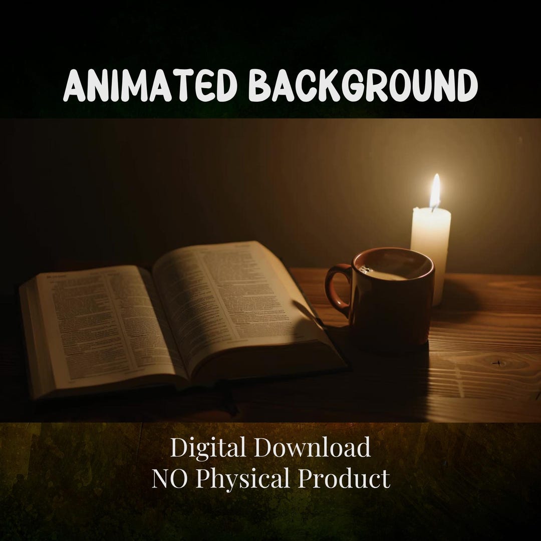 HD Animated Background Seamless Loop MP4 (5s and 20s) Bible by ...