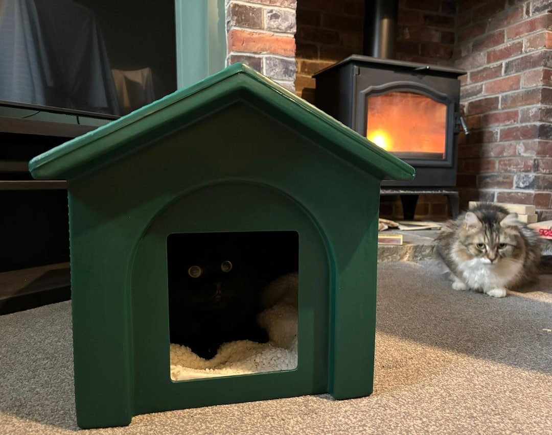 Kitty Kottage Cat House / Cat Den / Cat Bed / Outdoor Cat Shelter ...