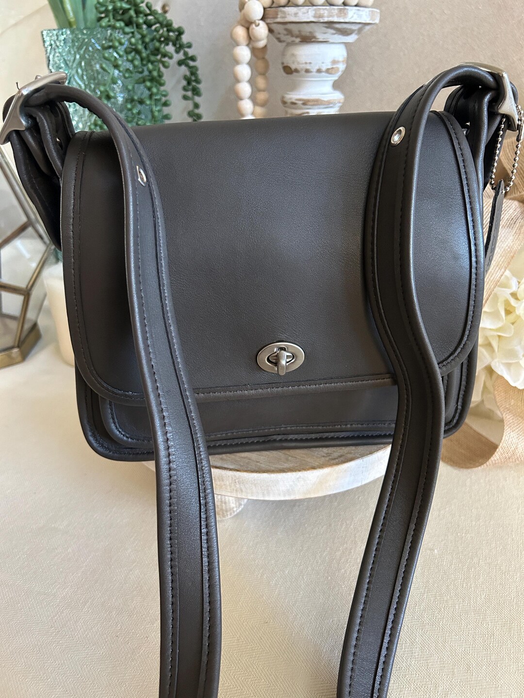 Vintage Coach Dark Grey Rambler’s Legacy 9061 Crossbody Bag - Etsy