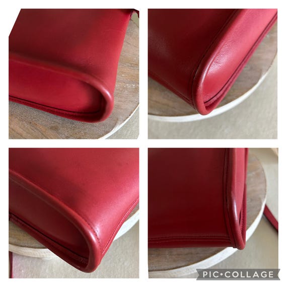 Vintage Coach Red Mambo Crossbody Bag 9062 - Gem