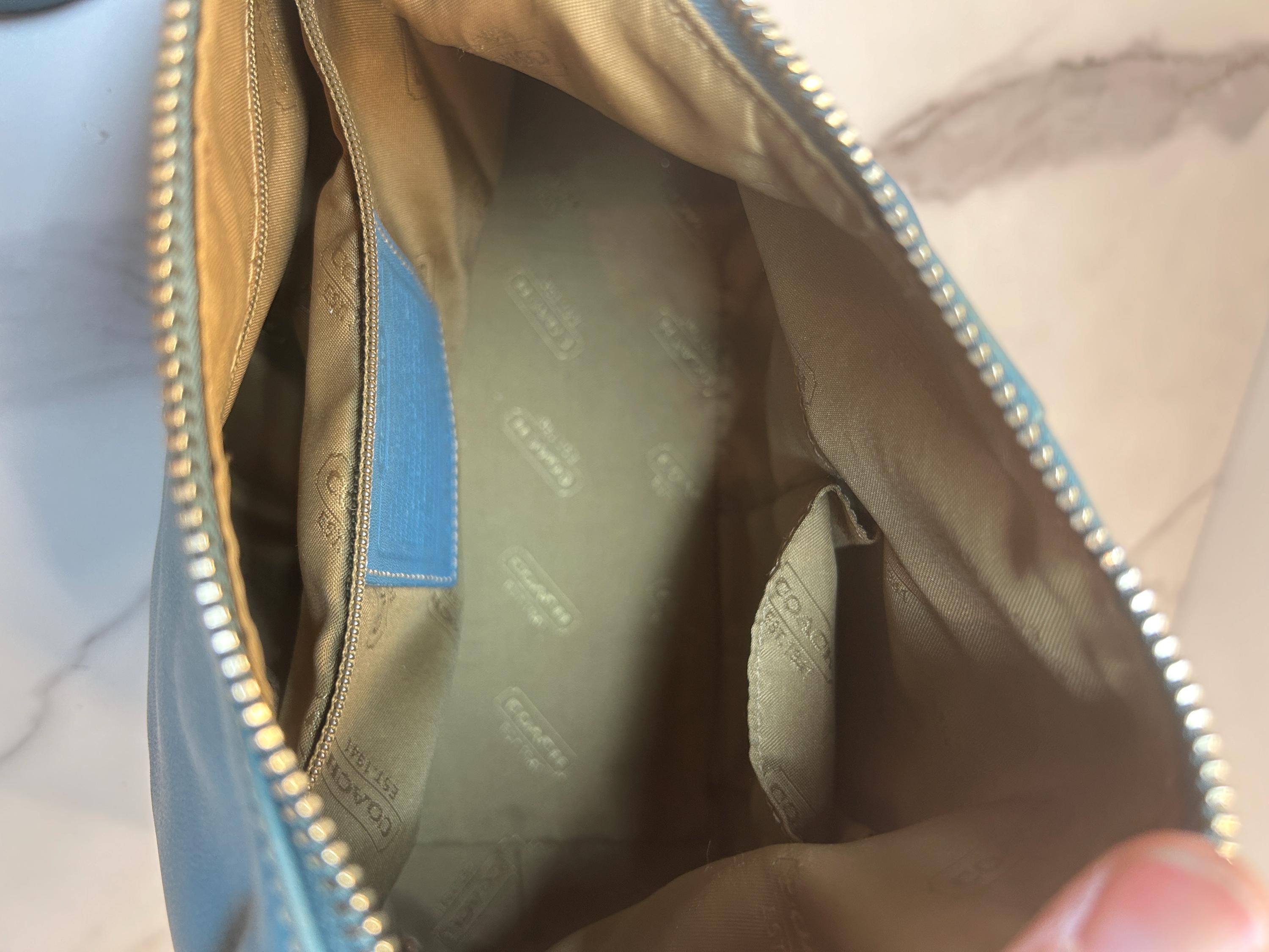 Coach Glacier Blue Legacy Hobo Shoulder Bag 9566 - Etsy