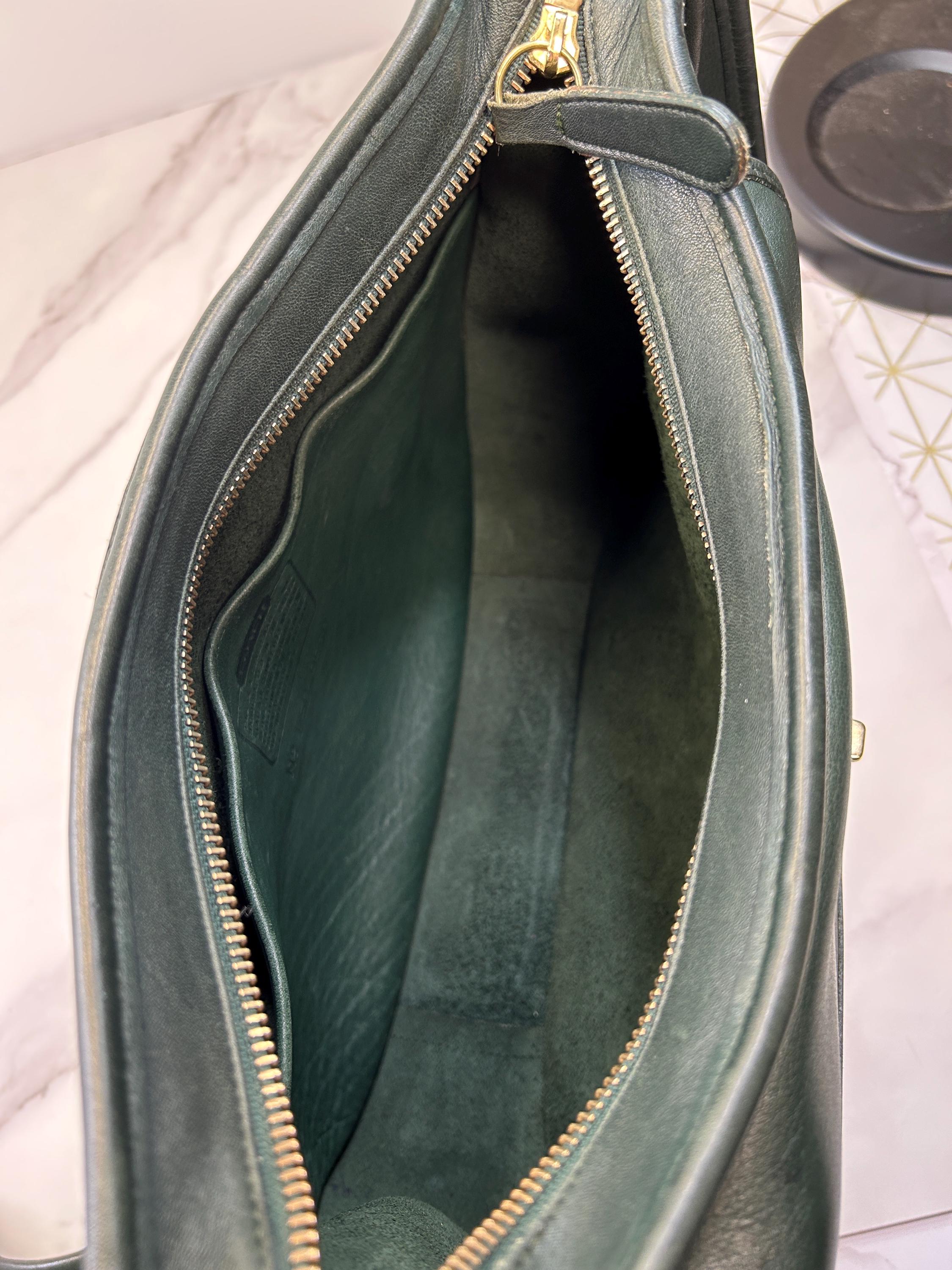 Vintage Coach Taft Green Crossbody 9980 Bag - Etsy