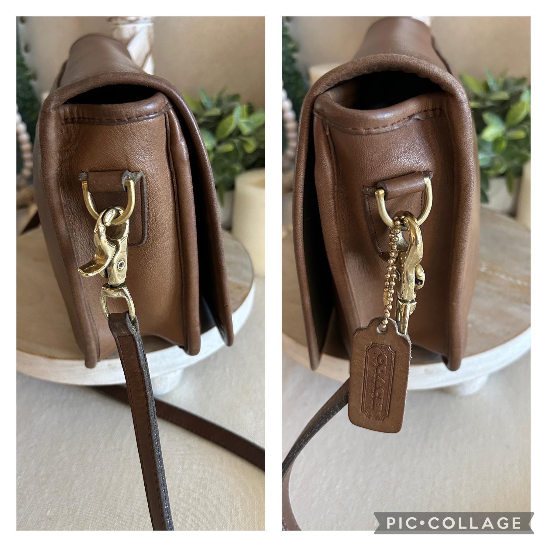 NYC Coach Vintage Putty Convertible Clutch Purse 9635 - Etsy