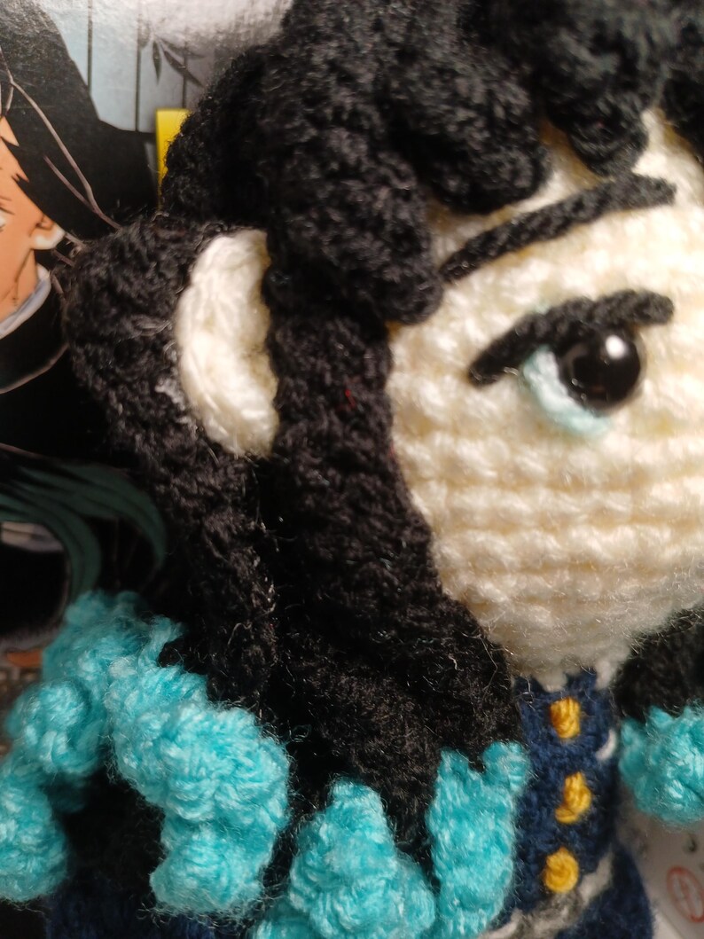 Crochet Muichiro Tokito Doll - Etsy