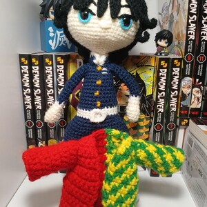 Crochet Giyu Tomioka Doll - Etsy