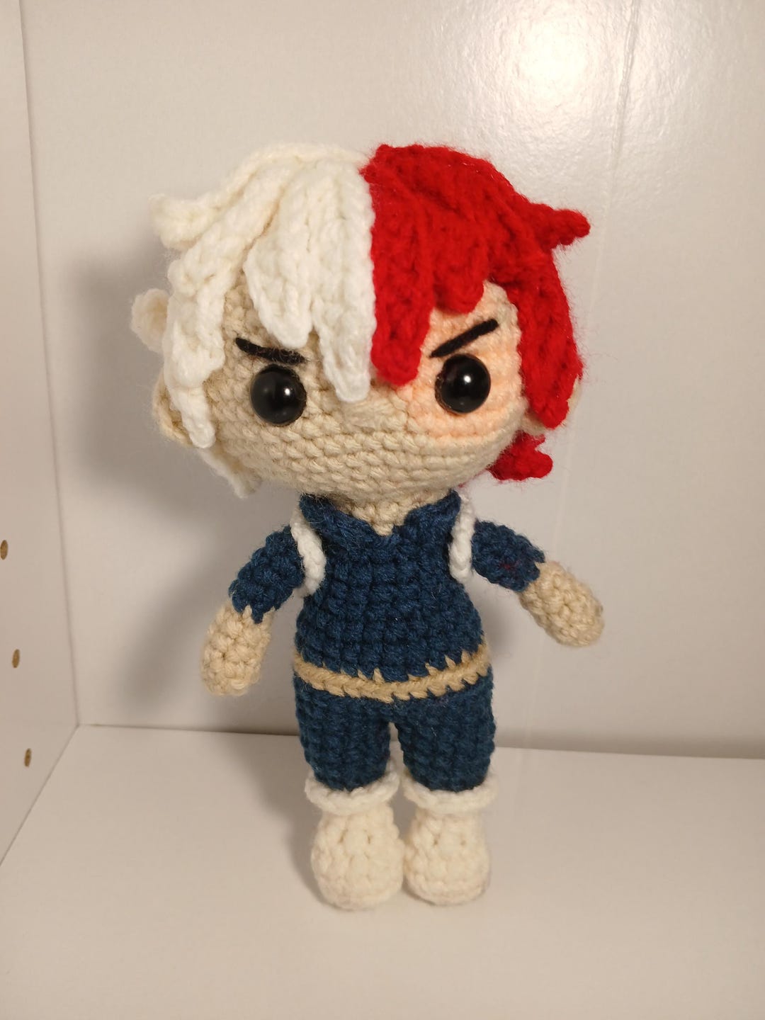 Crochet Shoto Todoroki Doll - Etsy