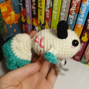 Hanako-kun Crochet Keychain: Anime Inspired Acrylic Yarn Keychain - Etsy