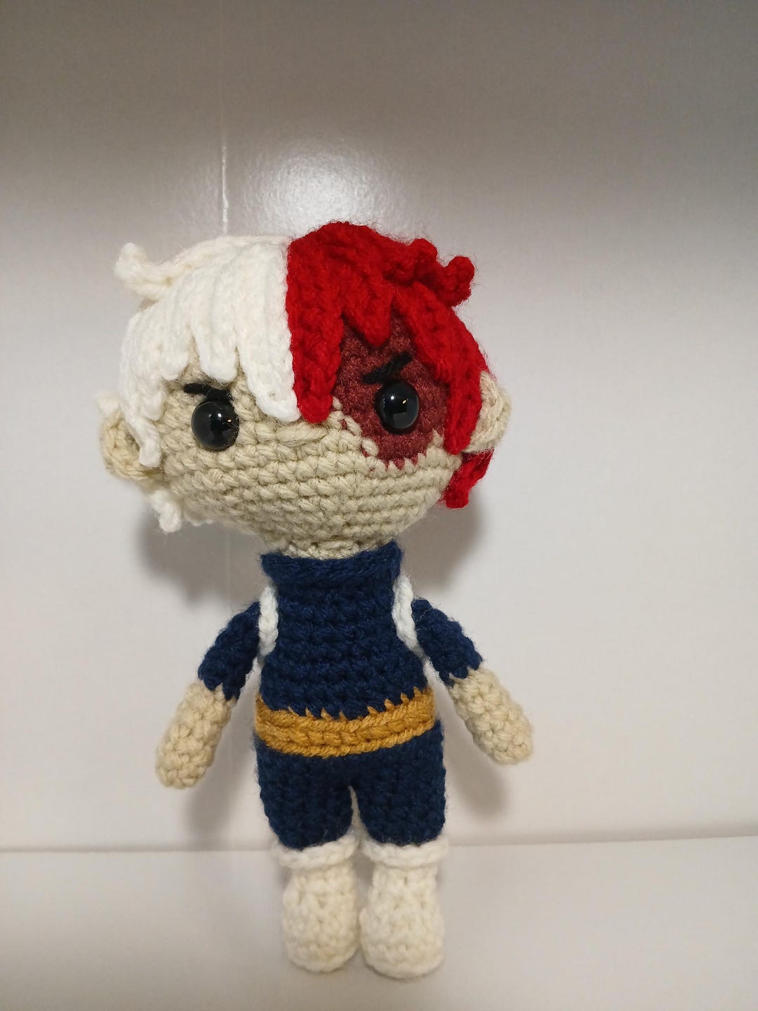 Crochet Shoto Todoroki Doll - Etsy